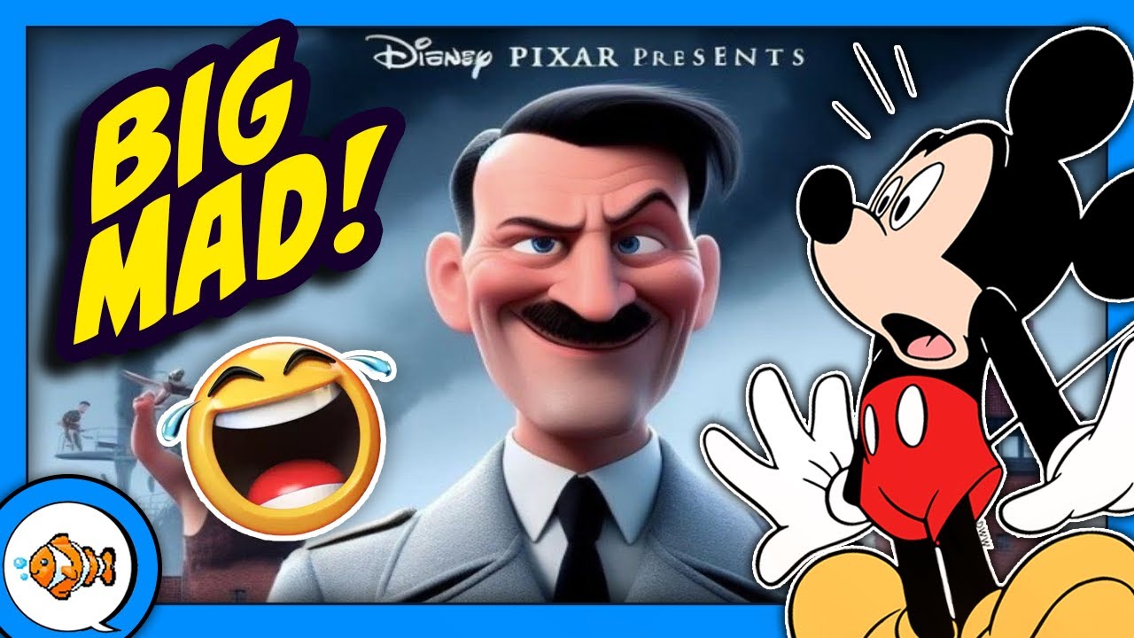 Disney BIG MAD About Fake AI Disney Pixar Movie Posters?!